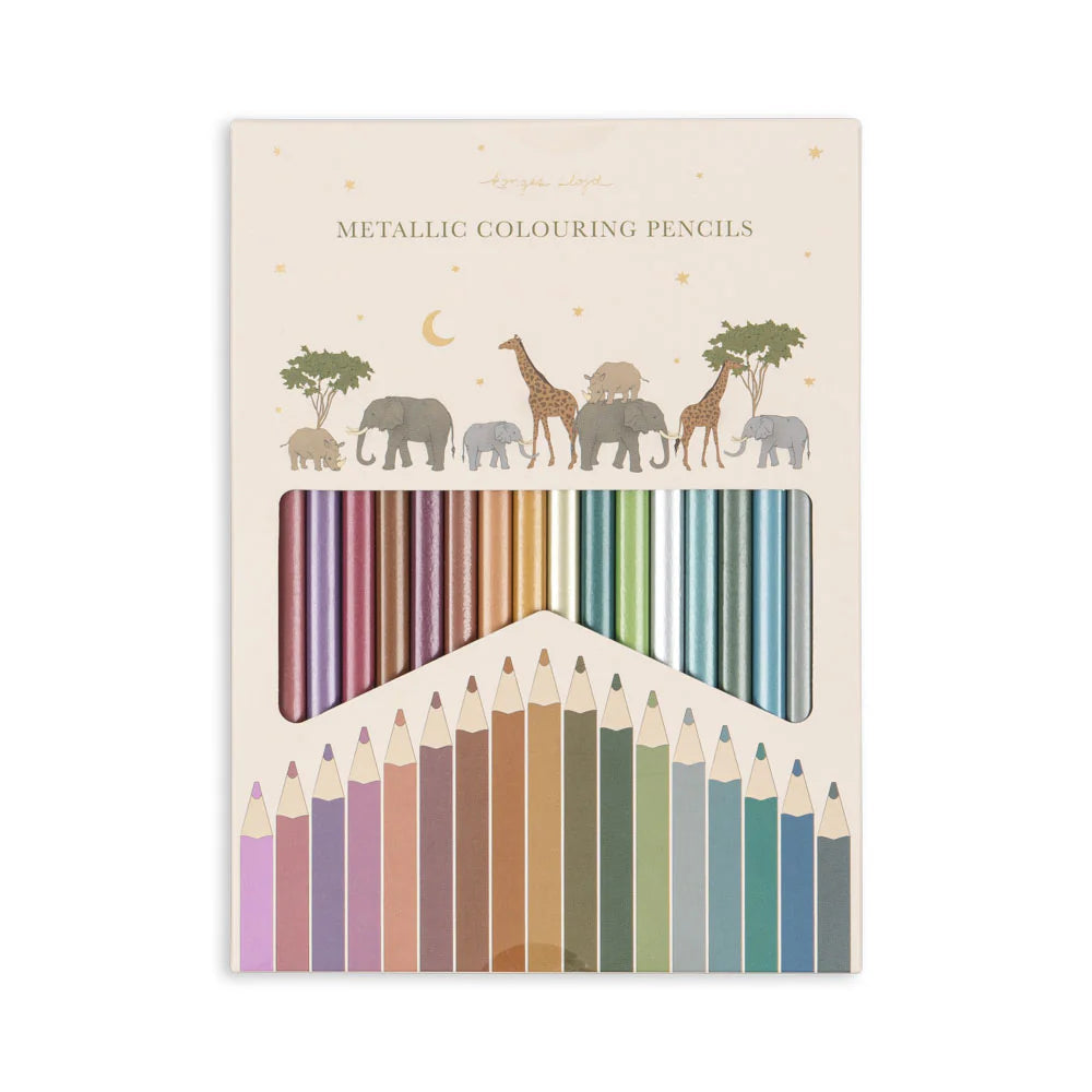 Konges Sløjd Multi Metallic Coloring Pencils – Francis Henri